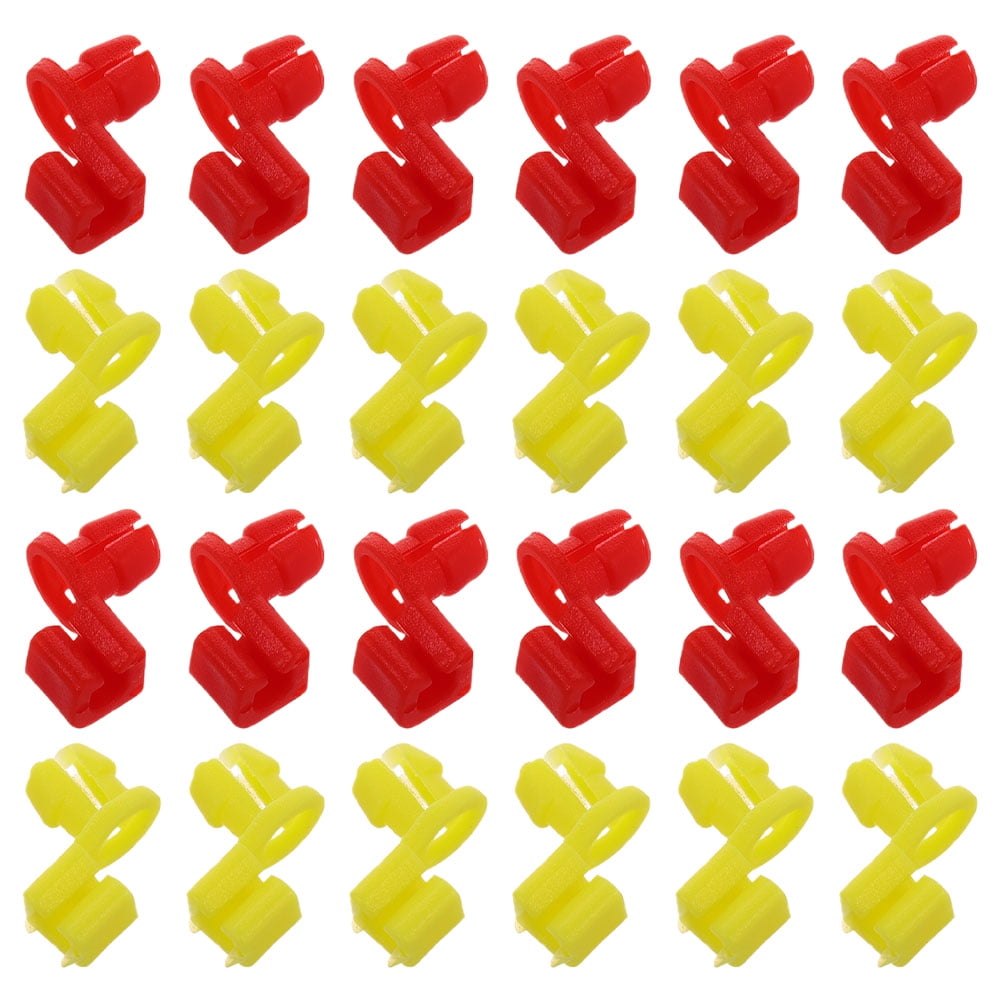 Worgeous 20 Sets of Door Latch Rod Clips Plastic Tailgate Handle ...