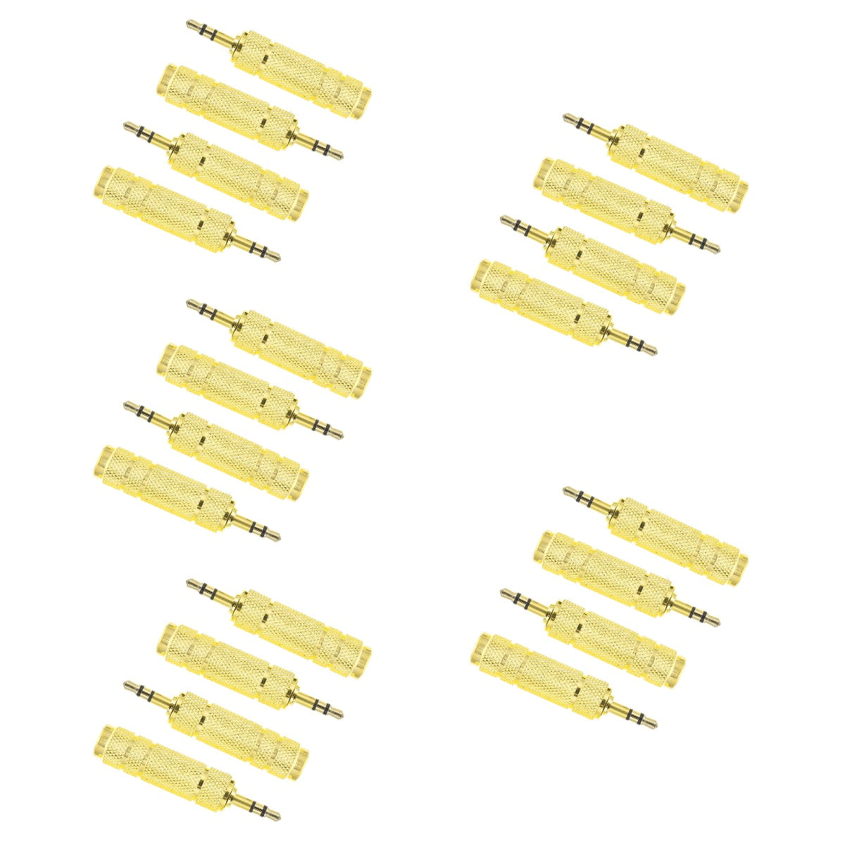 Worgeous 20 pcs Audio Cable Head Recording Converter Adapter Audio ...