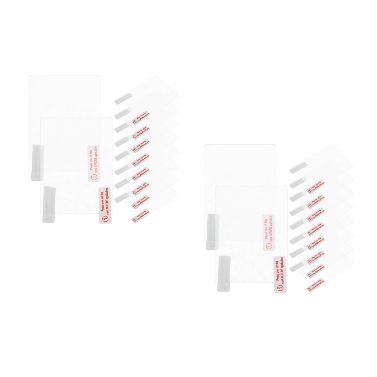 Worgeous 20 pcs Automotive Electrostatic Stickers Clear Static Cling ...