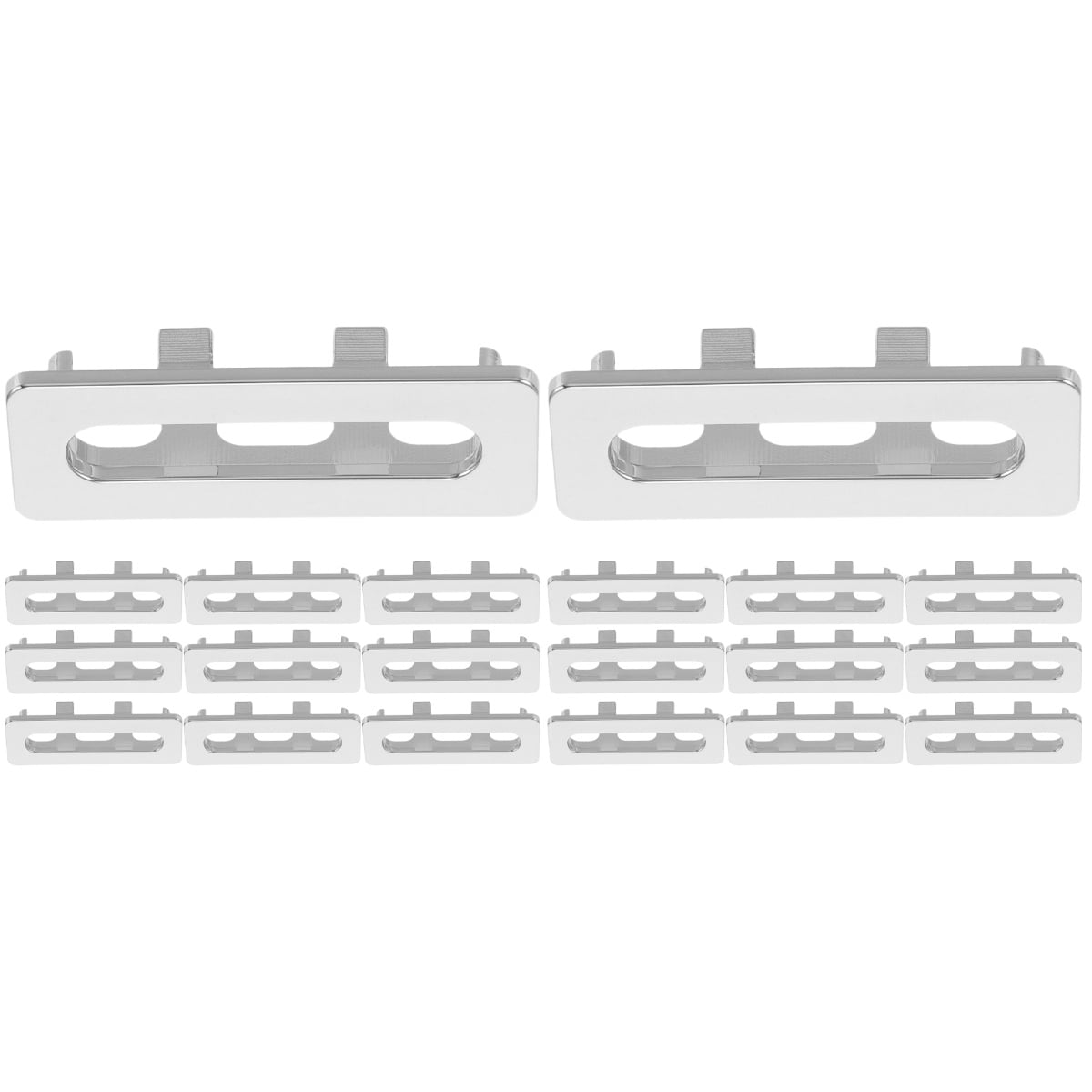 Worgeous 20 pcs Bathroom Sink Overflow Caps Overflow Drain Covers ...