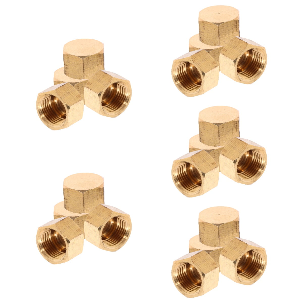 Worgeous 20 pcs Caps Flared Caps Tube Fitting Cap Copper Hydraulic ...