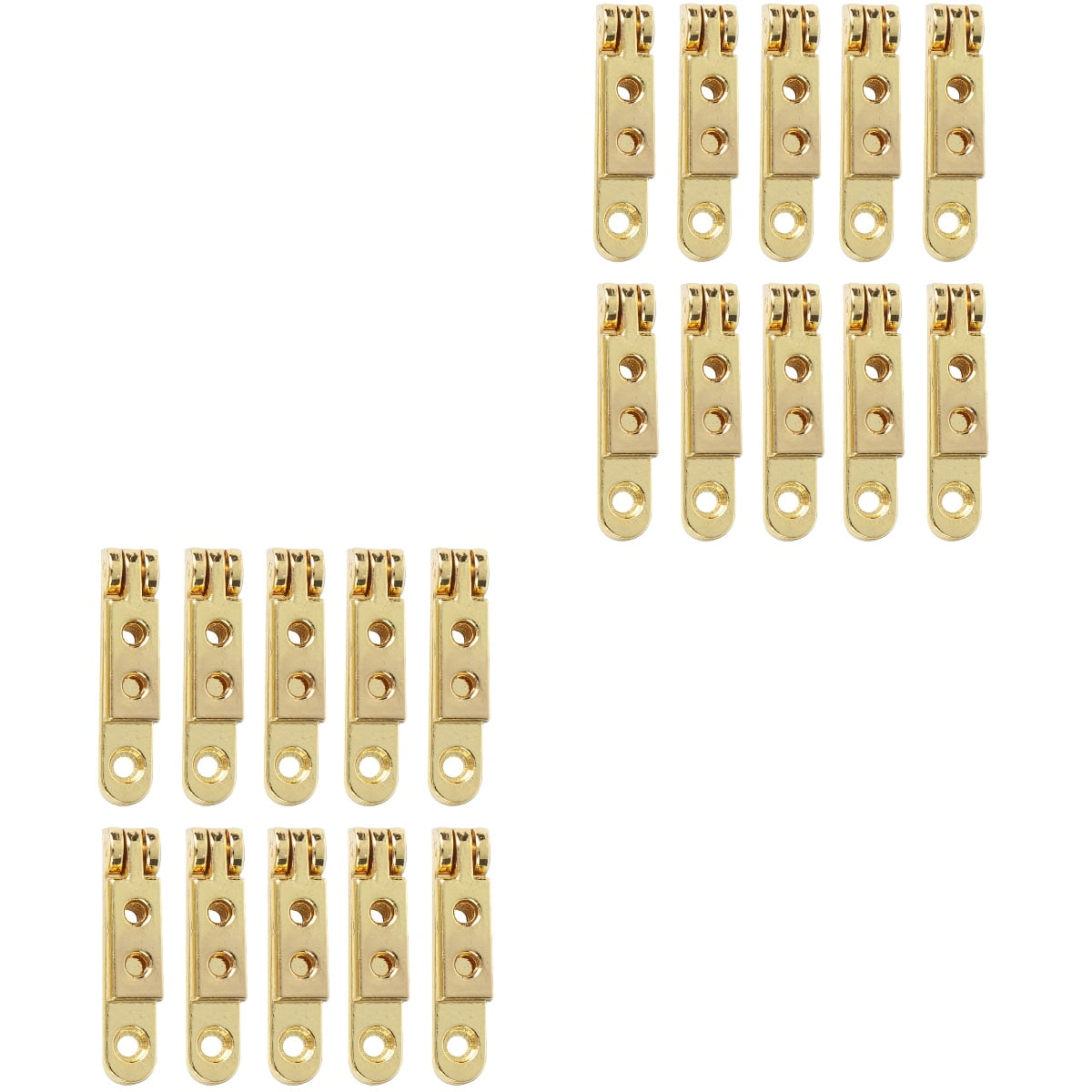 Worgeous 20 pcs High-end Wooden Box Accessories Jewelry Box Hinge Zinc ...