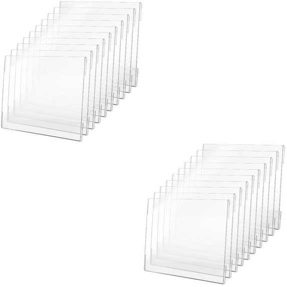 Worgeous 20 pcs Label Holders Sign Display Stands Shop Label Holders ...