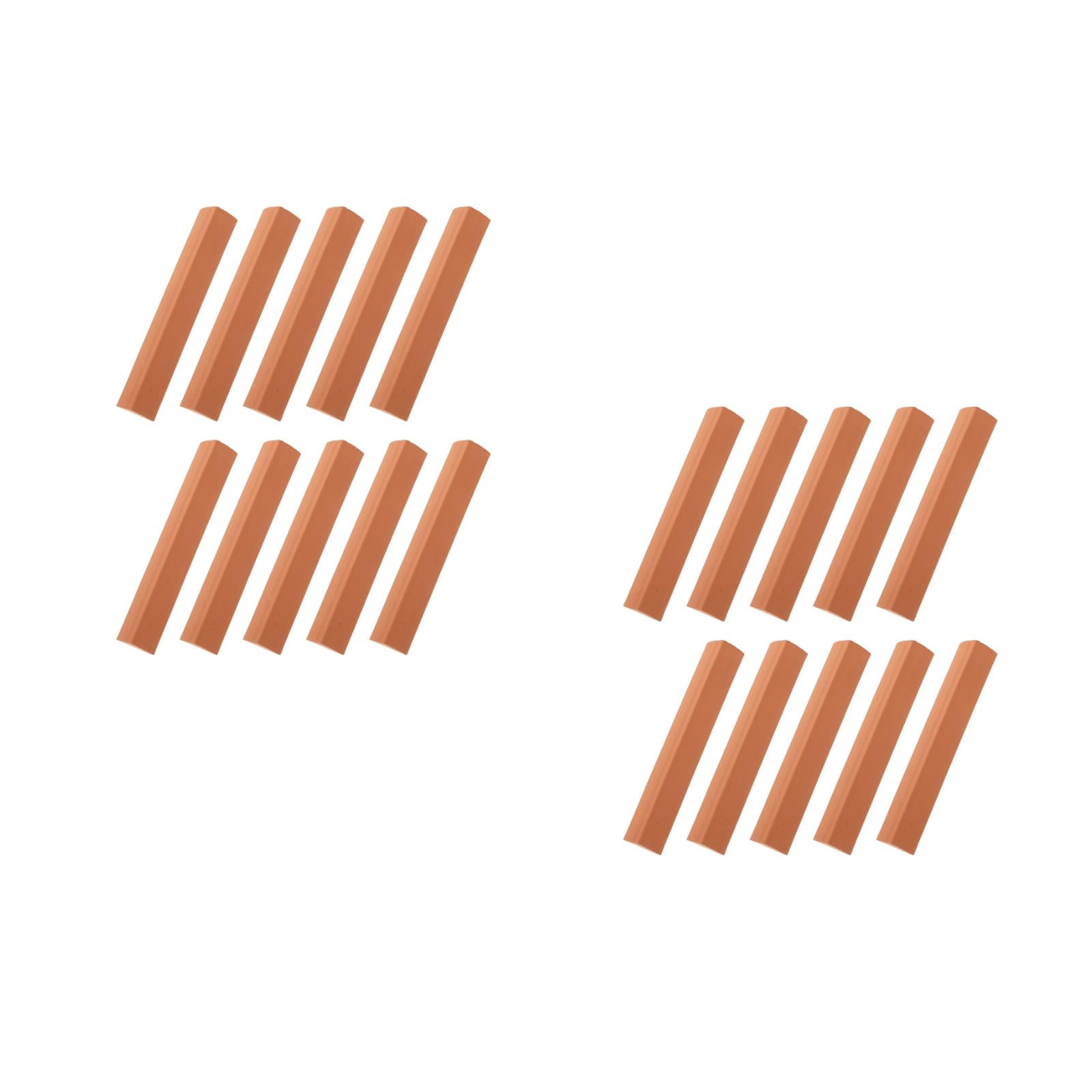 Worgeous 20 pcs Mini Building Model Triangular Beam Block Children Mini ...