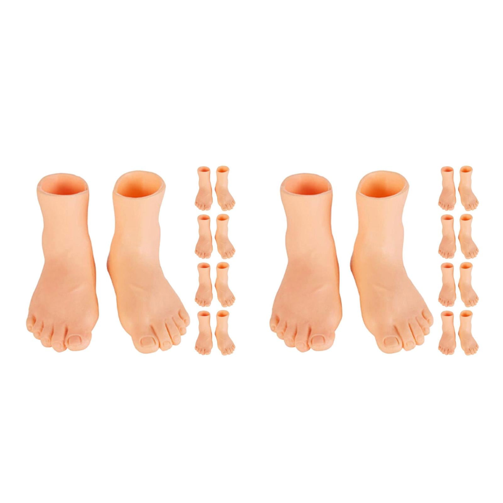 Worgeous 20 pcs Small Feet Mini Puppets Props Small Feet Finger Puppets ...