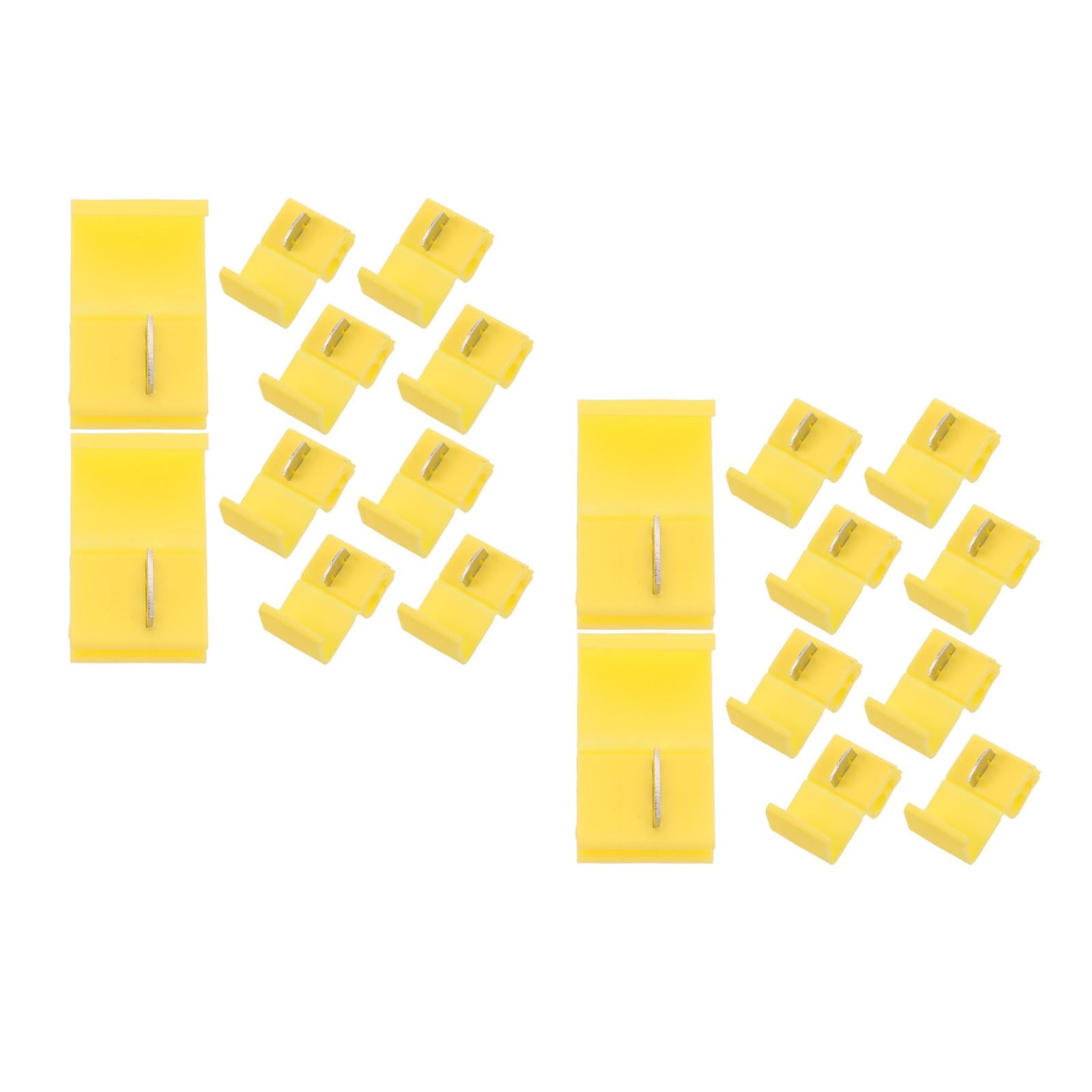 Worgeous 20 pcs Splice Wire Connectors For Car Speaker Wire Electric Cable And Auto Wiring Quick ...