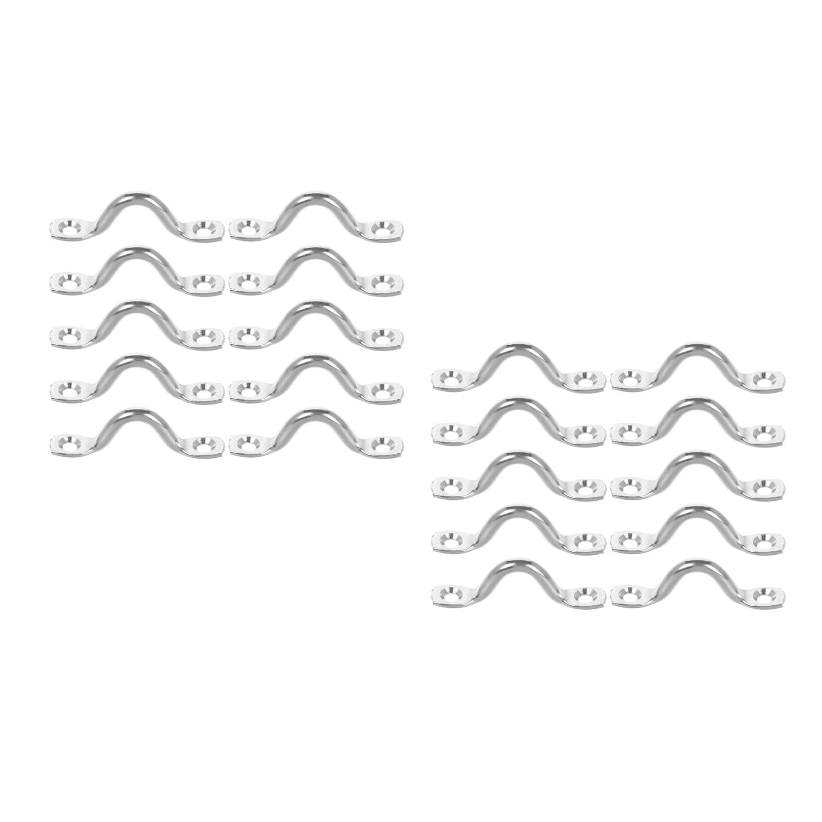 Worgeous 20 pcs Stainless Steel Kayak Handles Boats Deck Handles Kayak ...