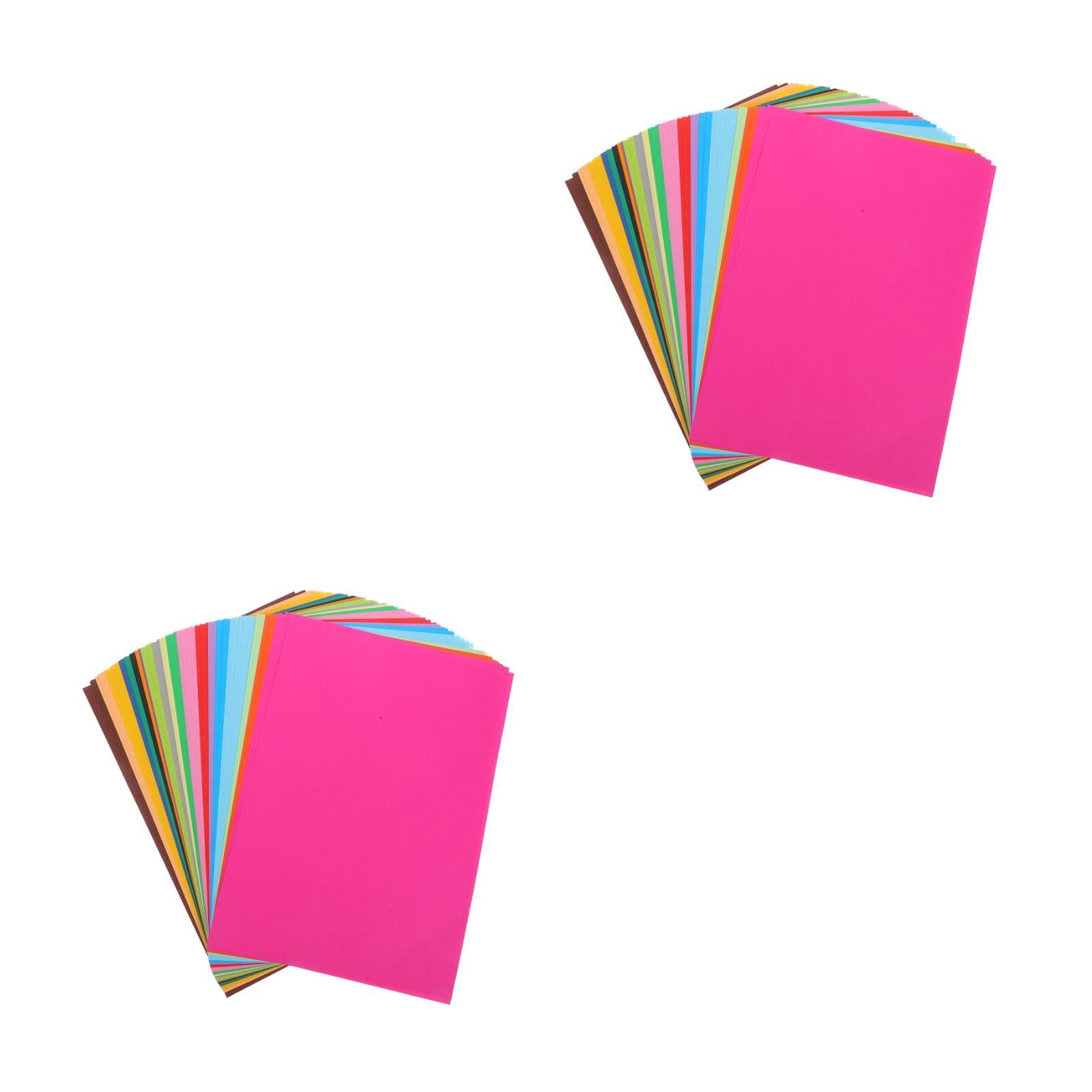 Worgeous 200 Pcs Origami Paper Cardstock Paper Coloring Paper Drawing ...