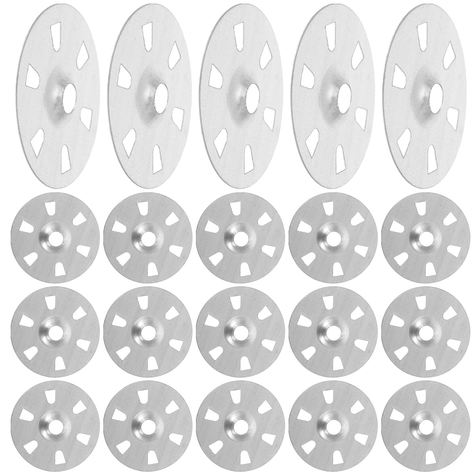 Worgeous 200 Pcs Washers for Foam Insulated Board Air Six Hole Gasket ...