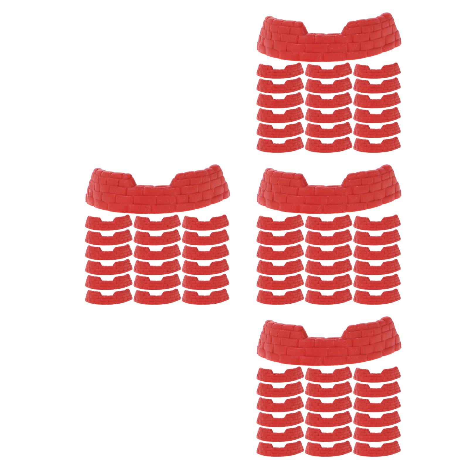 Worgeous 200 pcs Mini Soldiers U-Shaped Bunker army Scene Army Men Toys ...