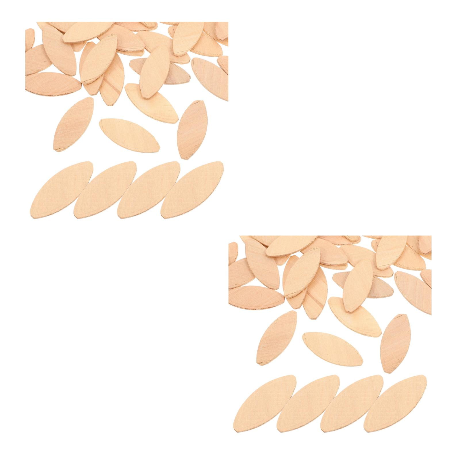 Worgeous 200 pcs Wood Carving Pieces Joiner Biscuit Tool Joining ...