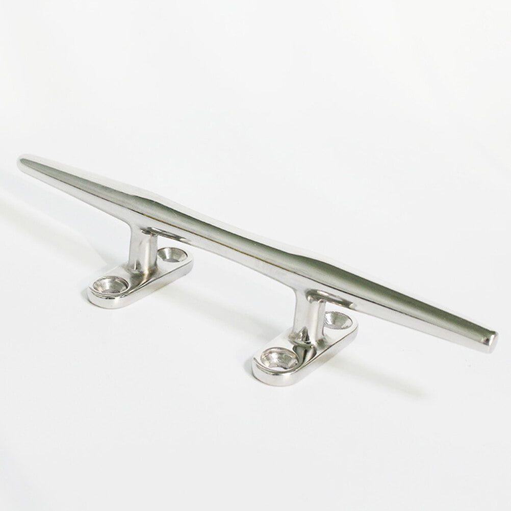 Worgeous 200mm 8 Inches Marine Dock Cleat Stainless Steel Horn Shape ...