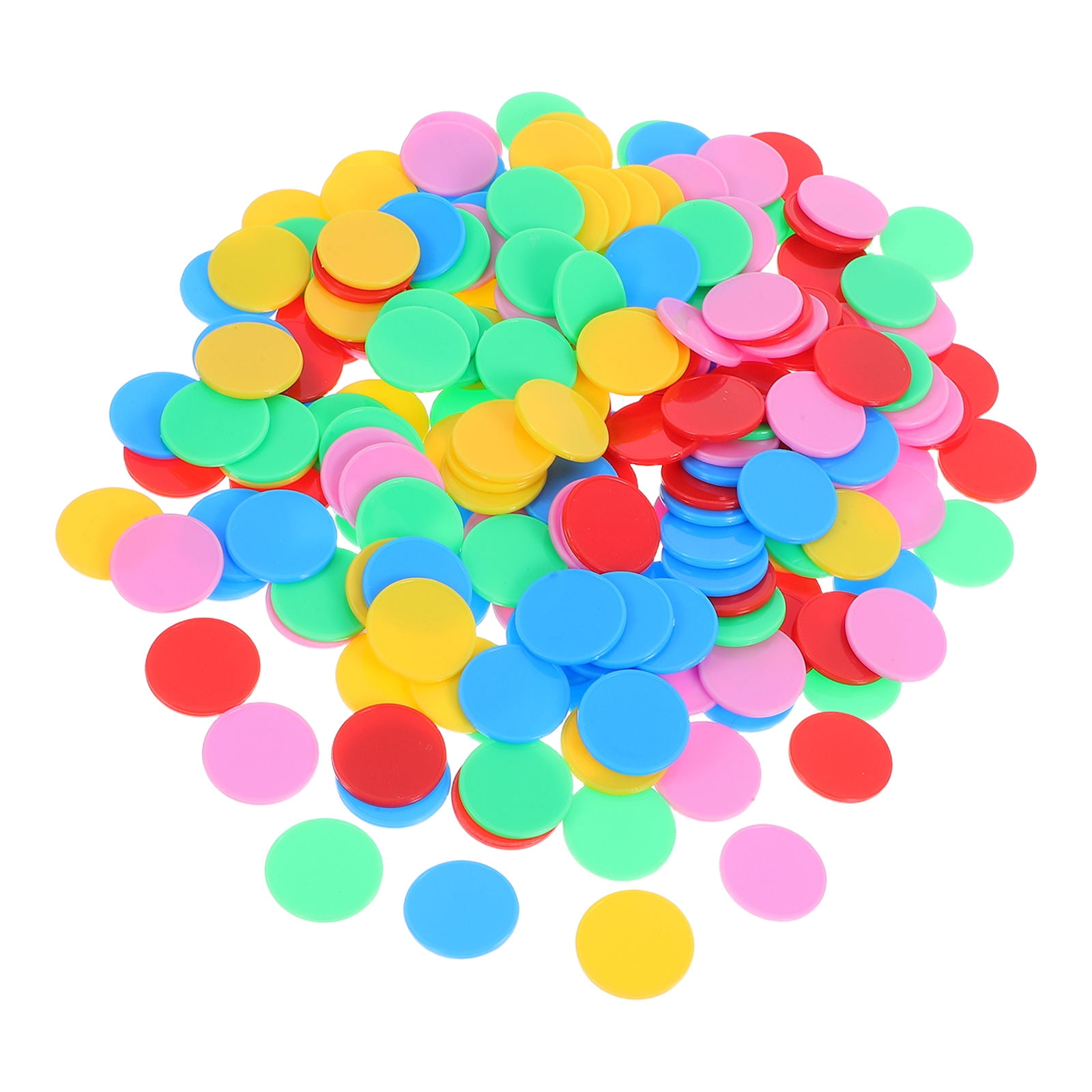 Worgeous 200pcs Kids Reward Discs For Math Learning Plastic Counting ...