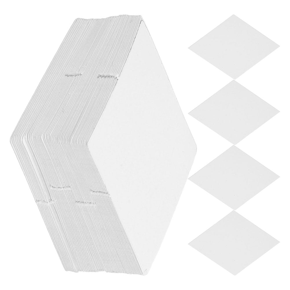 Worgeous 200pcs Patchwork Paper Piecing Templates Diy Quilting Paper Stencils Crafts Patchwork