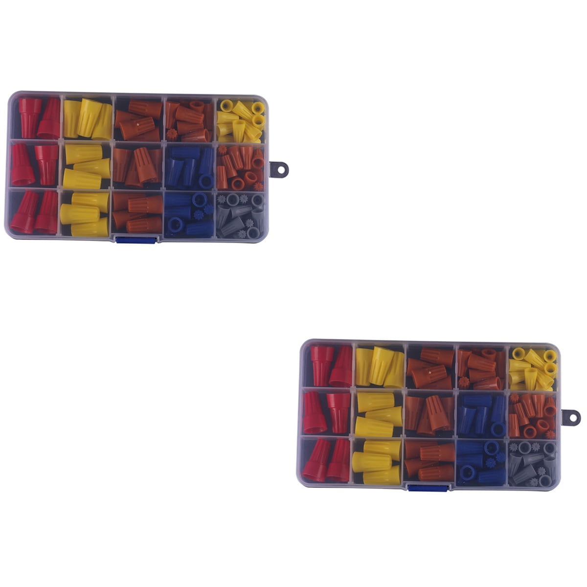 Worgeous 204 pcs Spike Rotating Wire Closed Terminal Lugs Press Line ...