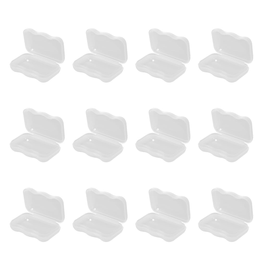 Worgeous 20PCS Multi-purpose Mini Jewelry Box Transparent Compact ...