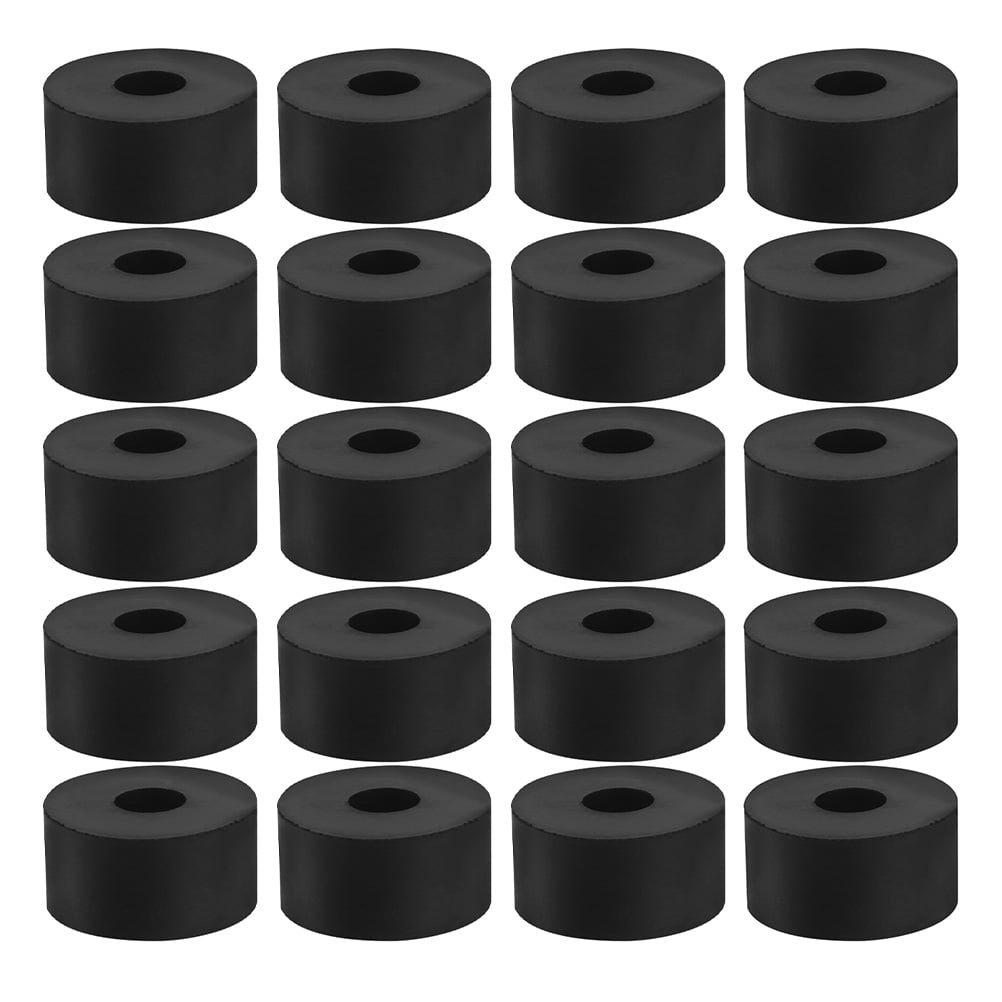 Worgeous 20Pcs Breathable Rubber Flower Pot Base Pad to Prevent Plant ...
