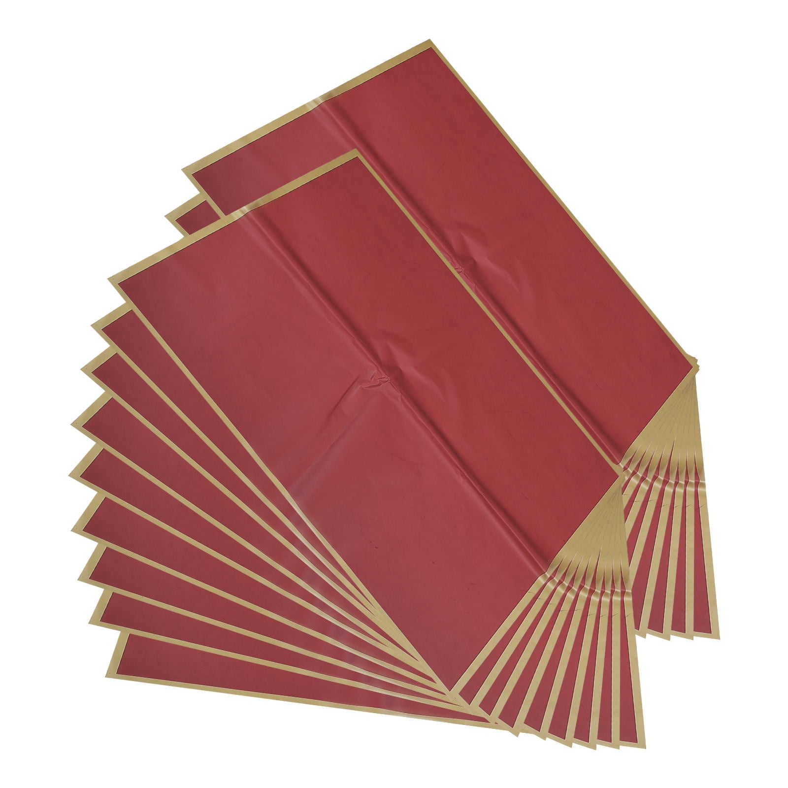 Worgeous 20Set Edge Square Wrapping Paper for Flower Packaging Bouquets ...