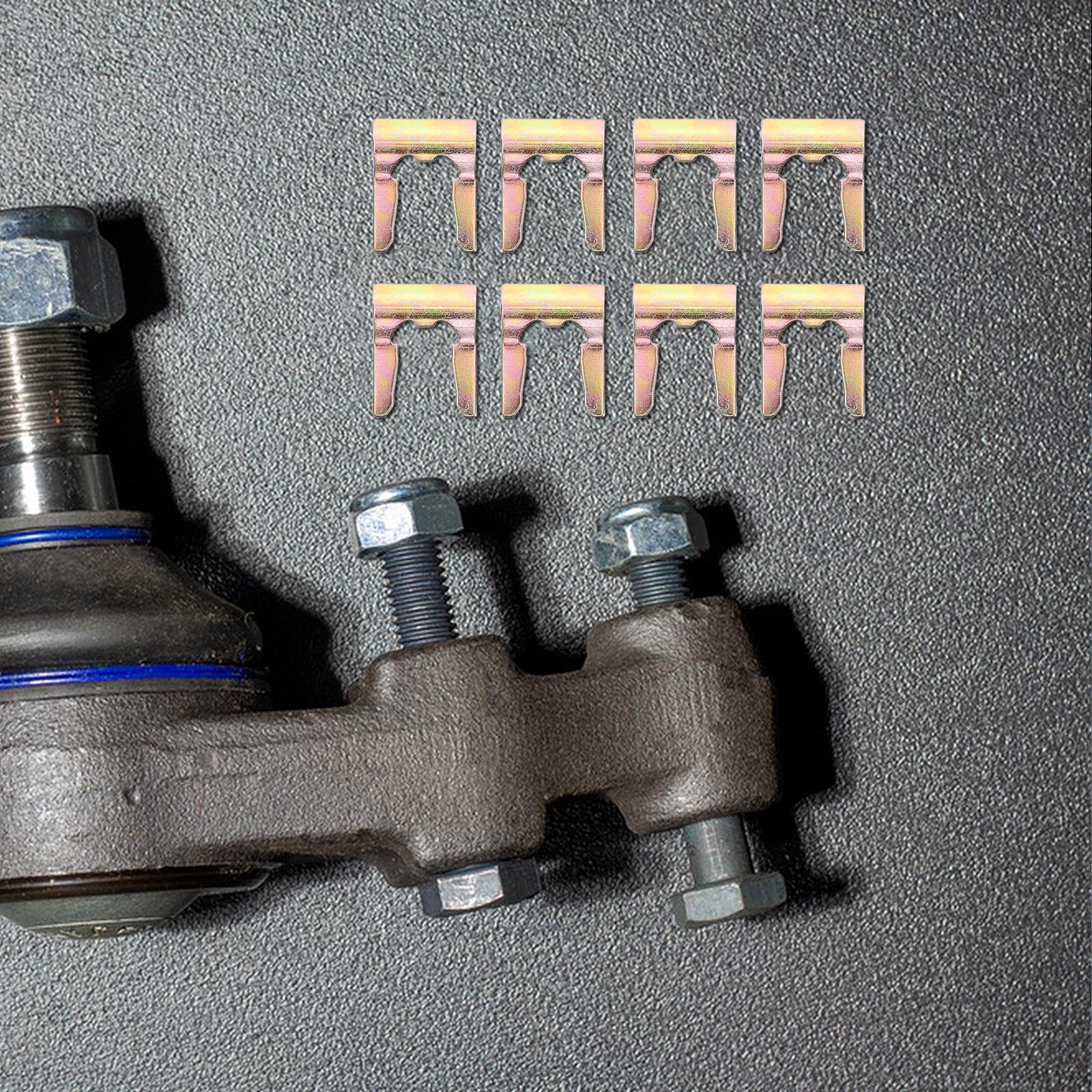 Worgeous 20pcs Brake Cable Clip For Car U-Shaped Universal Clip Steel U ...