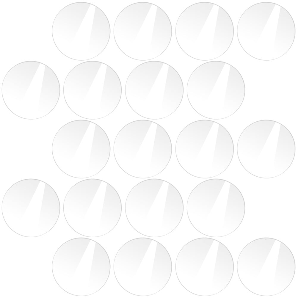 Clear Acrylic Circle Blanks for DIY Projects Round Acrylic Sheet ...