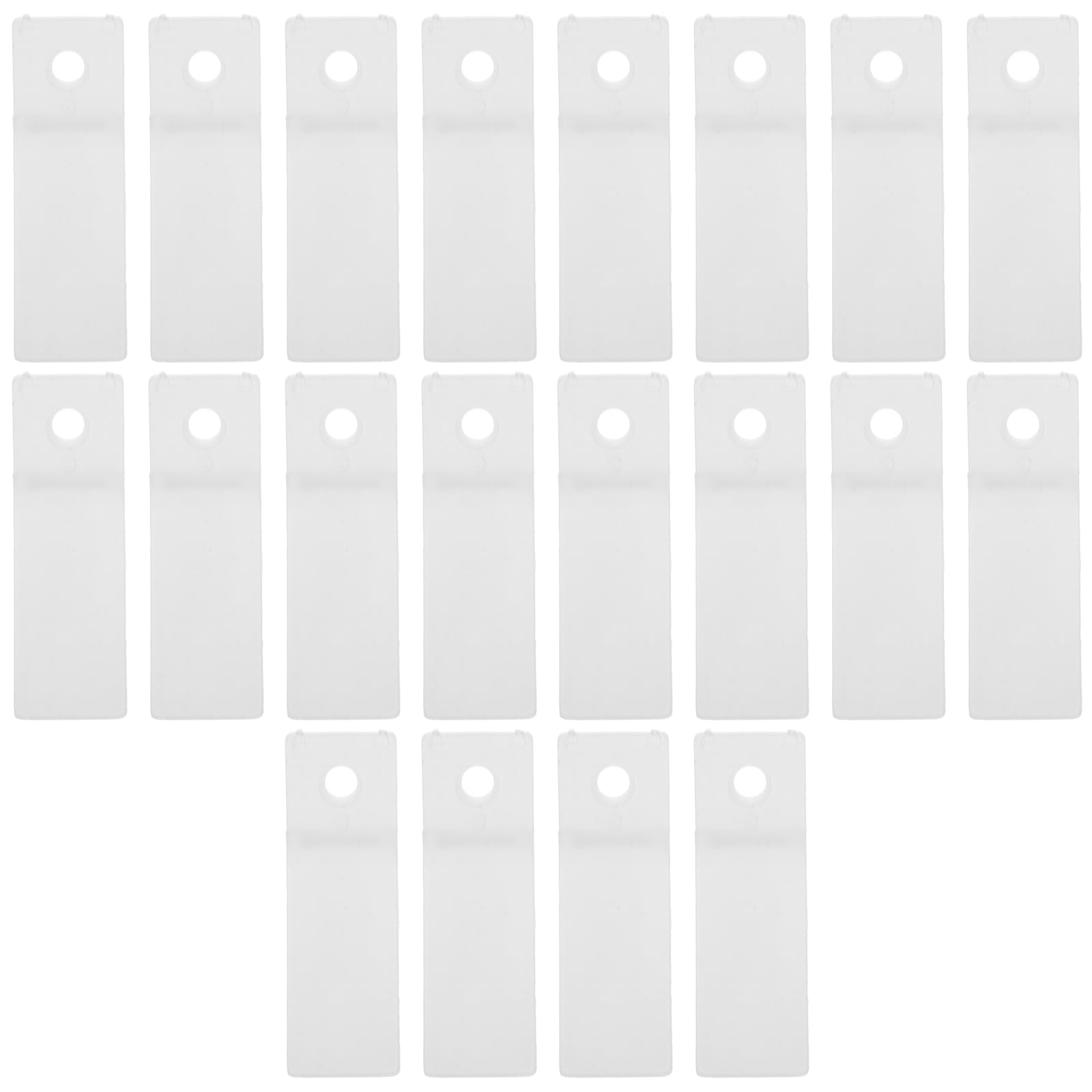 Worgeous 20pcs Clear Plastic Drawer Stoppers Furniture Chest Drawer ...