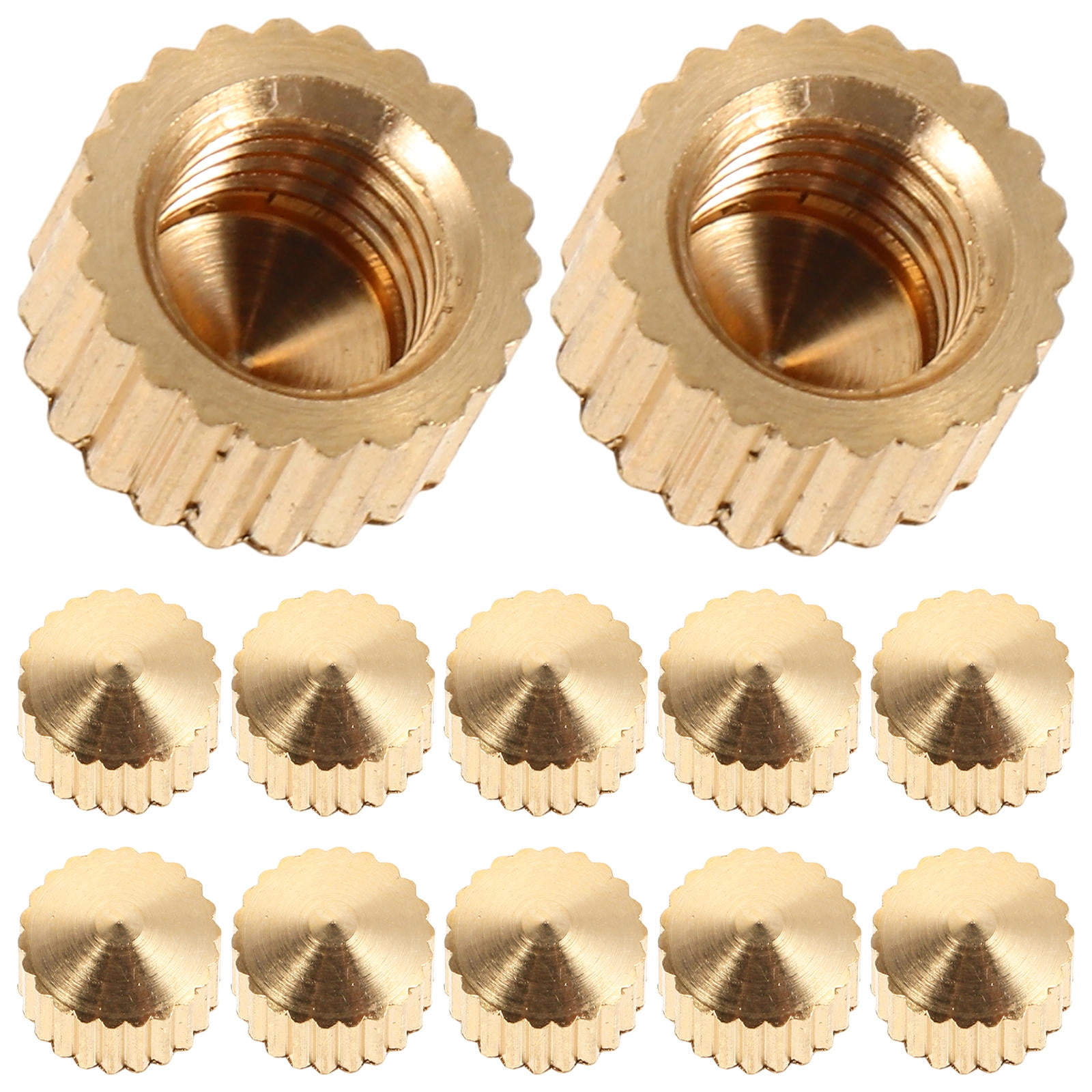 Golden Clock Movement Fixing Nuts Metal Tools for Repairing Quartz ...