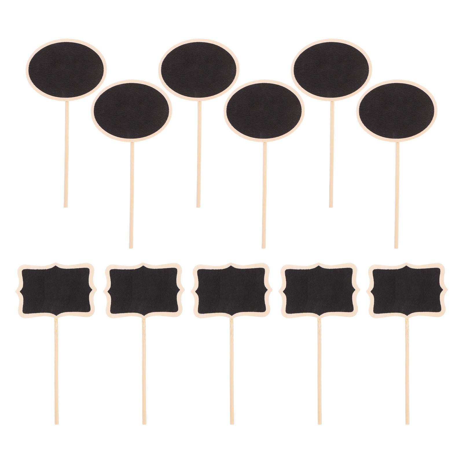 Worgeous 20pcs Farm Plant Label Garden Succulent Label Chalkboard ...