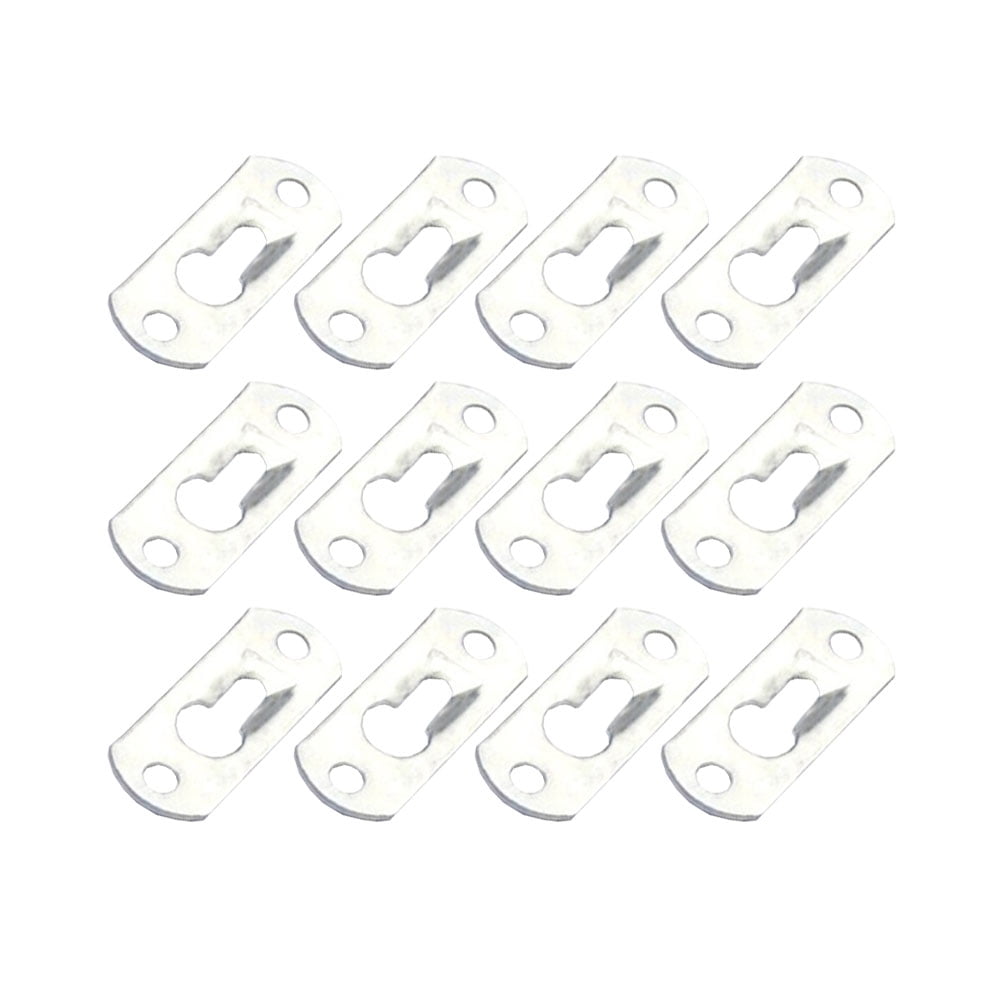 Worgeous 20pcs Flat Straight 2 Holes Repair Mending Fixing Plate Iron ...
