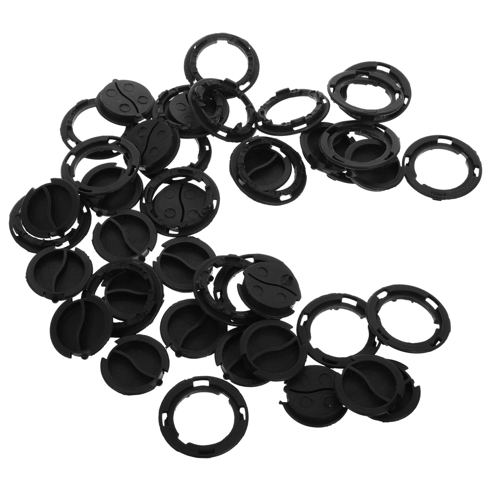 Worgeous 20pcs Plastic Money Bank Stopper Round Hole Plugs For Piggy ...