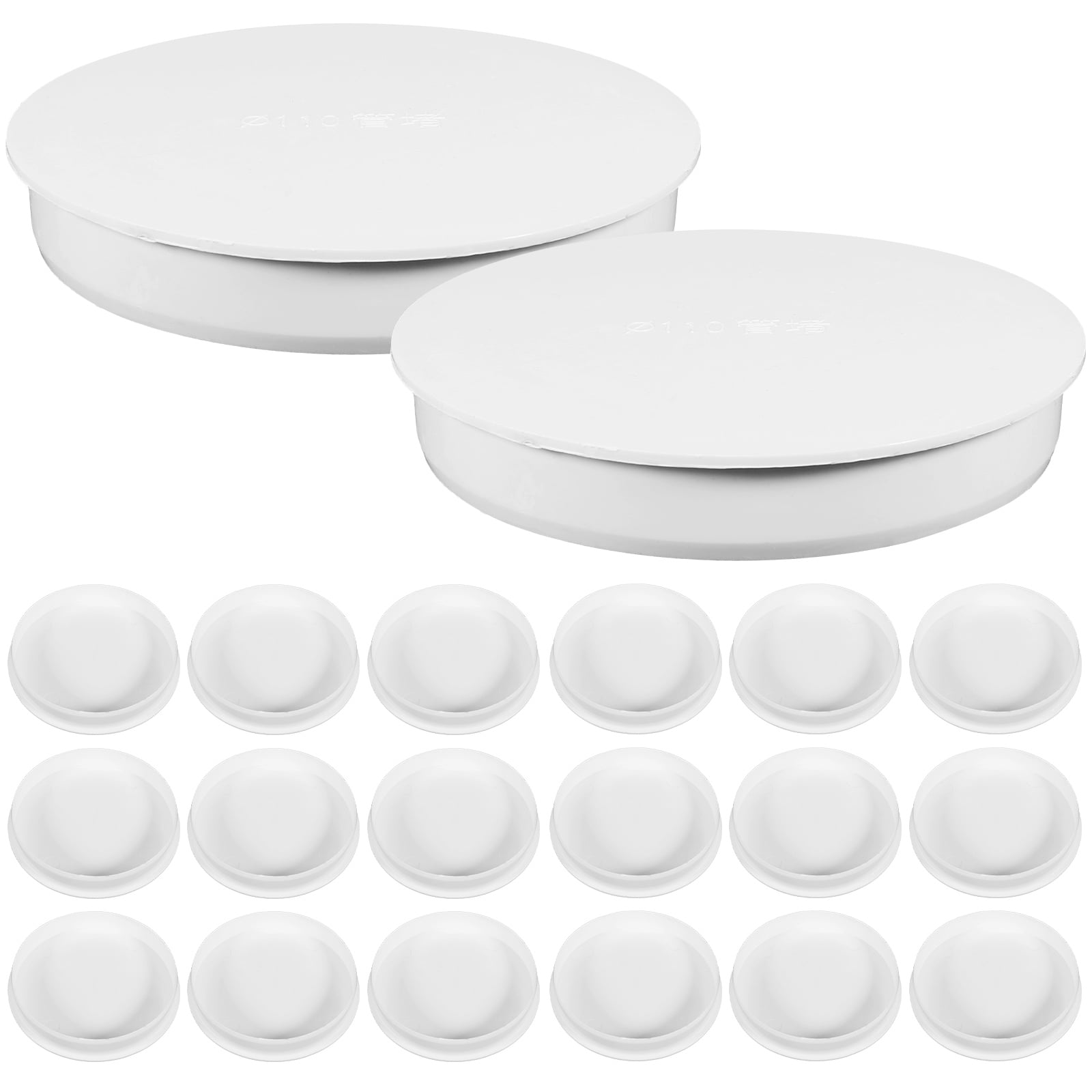 Worgeous 20pcs Plug Downspout Plug Water Plug Plastic Drain Accessory ...