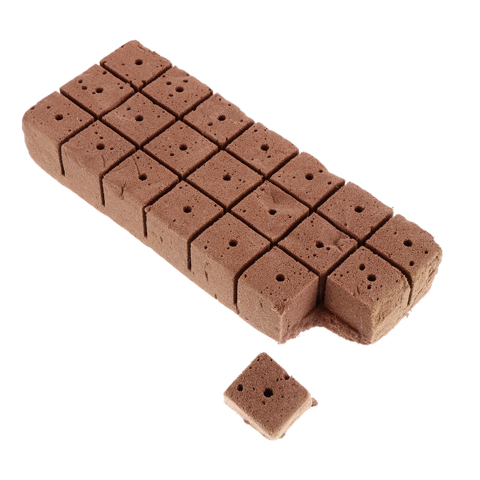 Worgeous 20pcs Practical Nutrient Soil Seedlings Matrix Block Nursery ...