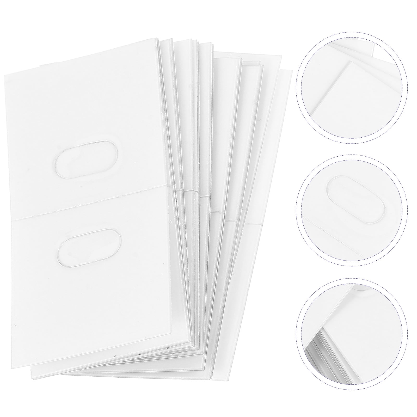 Worgeous 20pcs Transparent Plastic Vertical Blind Repair Tabs for Easy ...