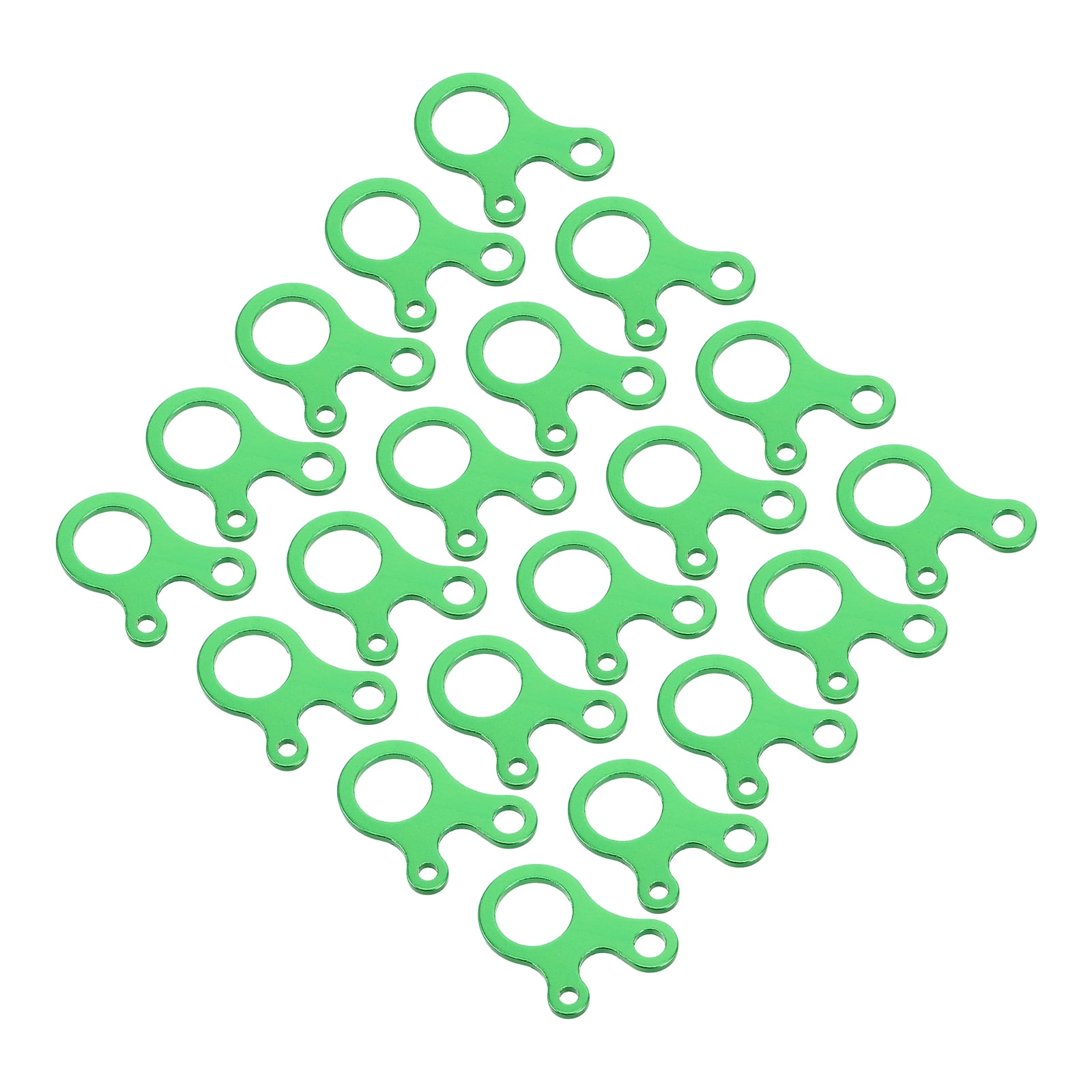 Worgeous 20pcs Wear-Resistant Tent Cord Adjusters Tent Rope Tensioner ...