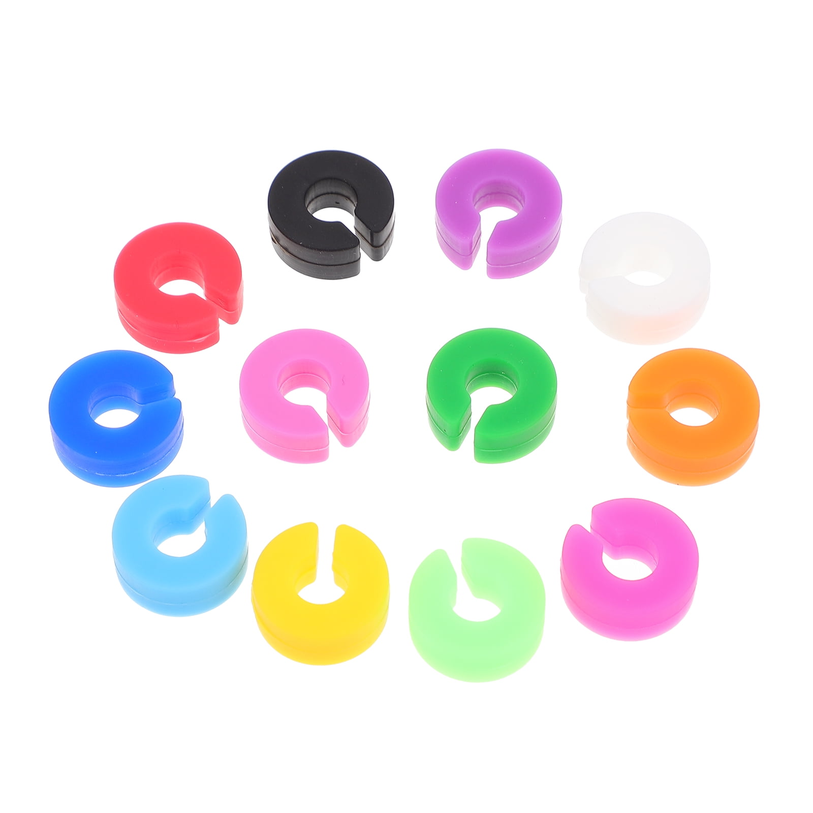 Worgeous Pcs Bar Silicone Wine Glass Markers Buffet Markers (Assorted ...