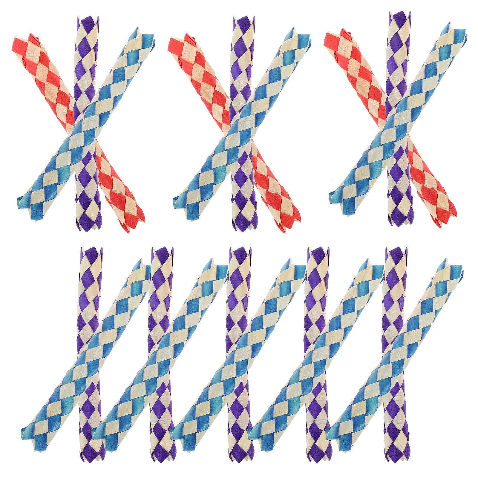 Worgeous 24 Pcs Finger Trap Toy Foraging Chopper Toy 13.5CM - Walmart.com