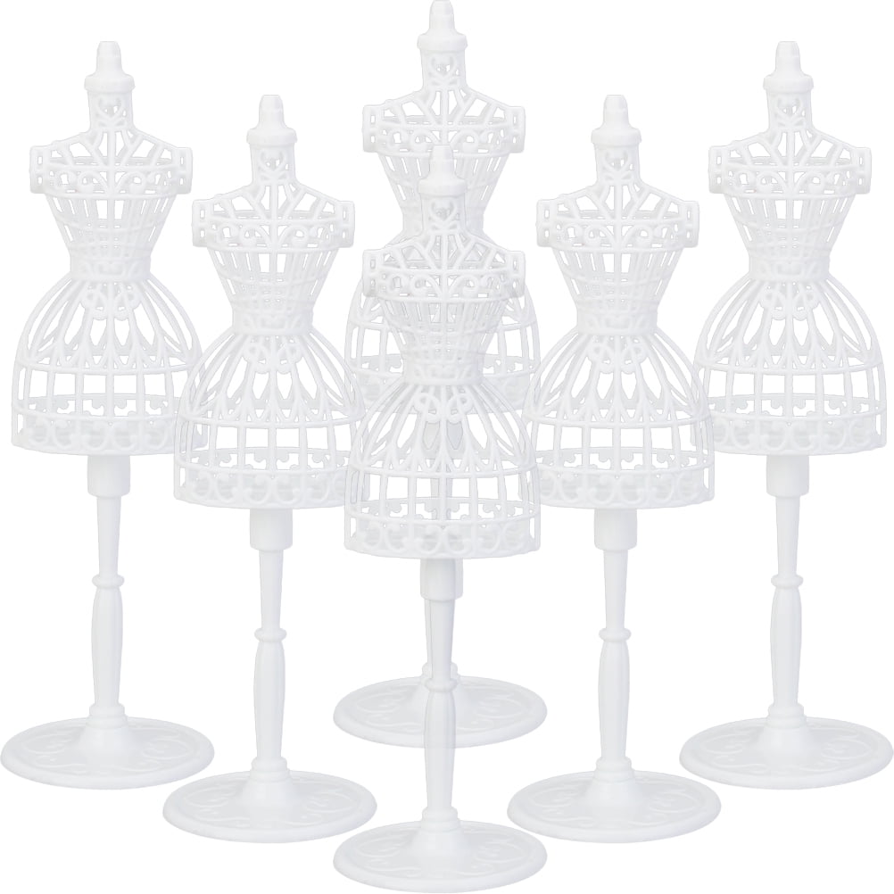 Worgeous 24 Pcs Miniature Doll Dress Mannequin Model Doll Clothes ...