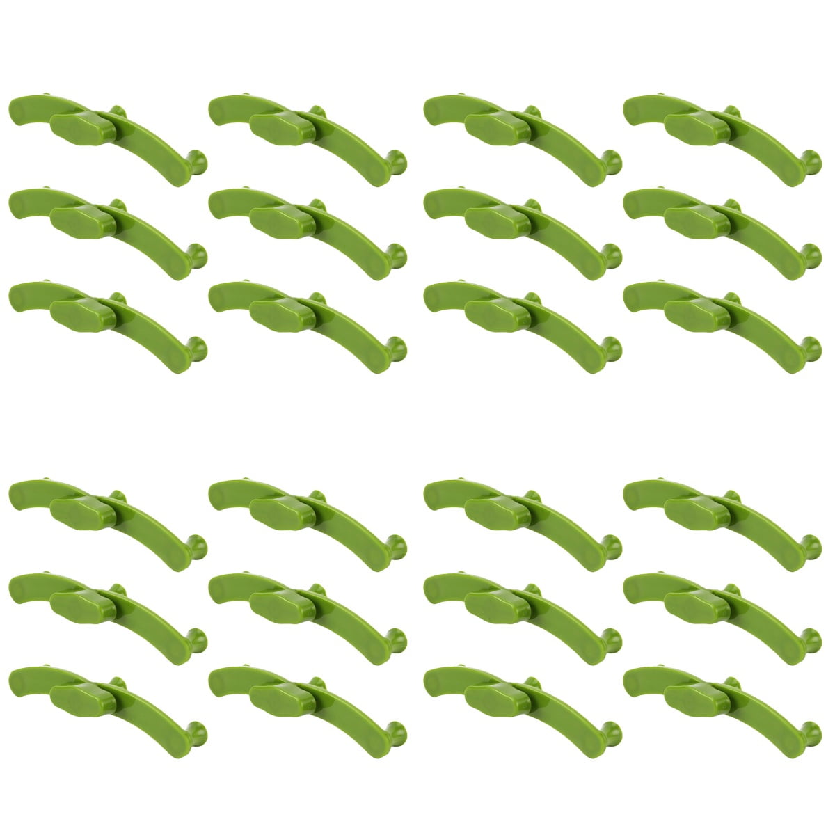 Worgeous 24 Pcs Plant Branch Benders Plastic Branch Puller Adjustable ...