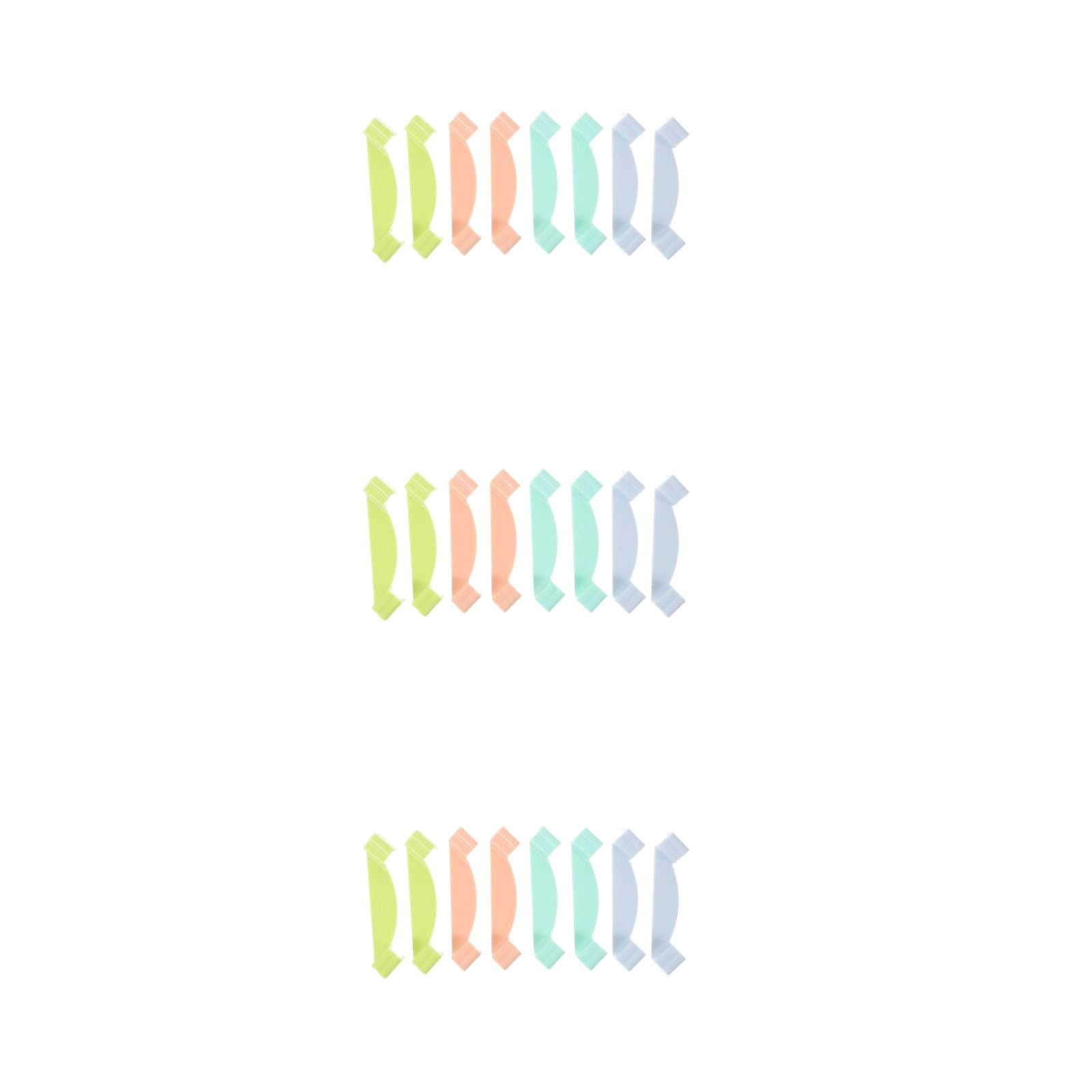 Worgeous 24 Pcs Storage Bins Stacking Clips Stackable Storage Container ...