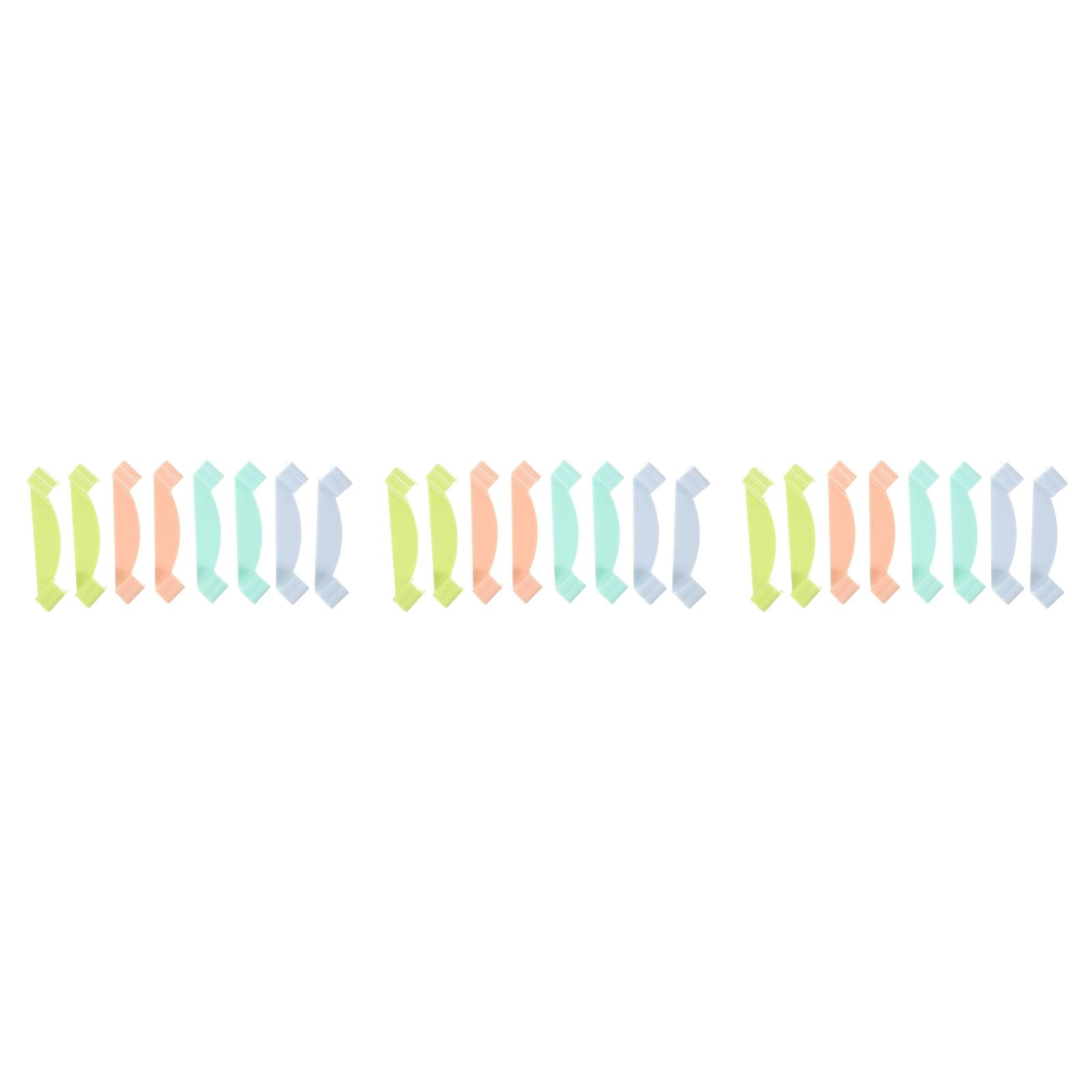 Worgeous 24 Pcs Storage Box Stacking Clips Storage Bin Stacker ...