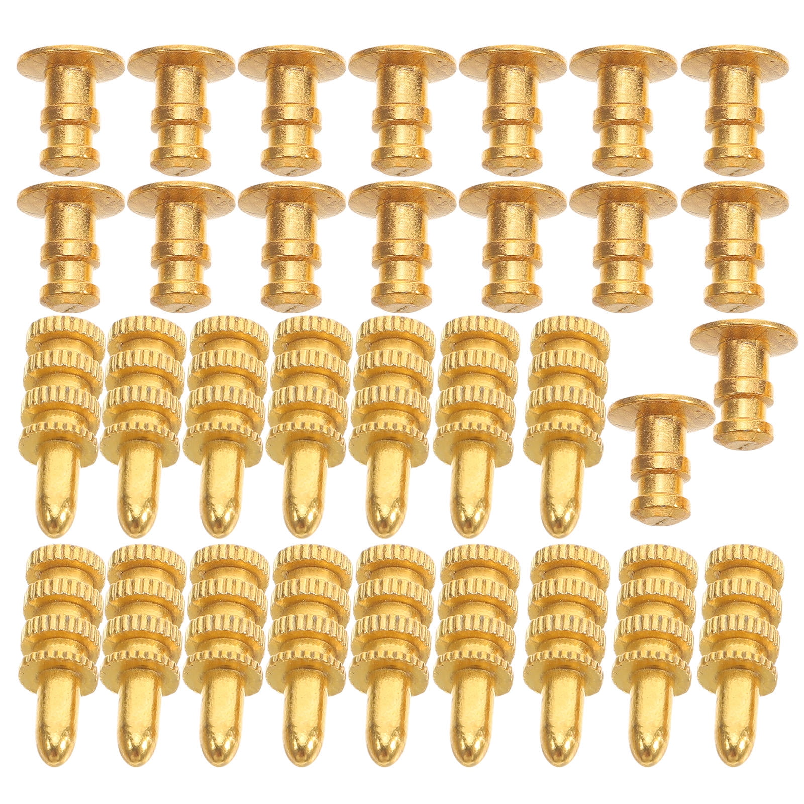 WORGEOUS 24 Sets Table Pin Sets With Sockets Zinc Alloy Table Leaf ...