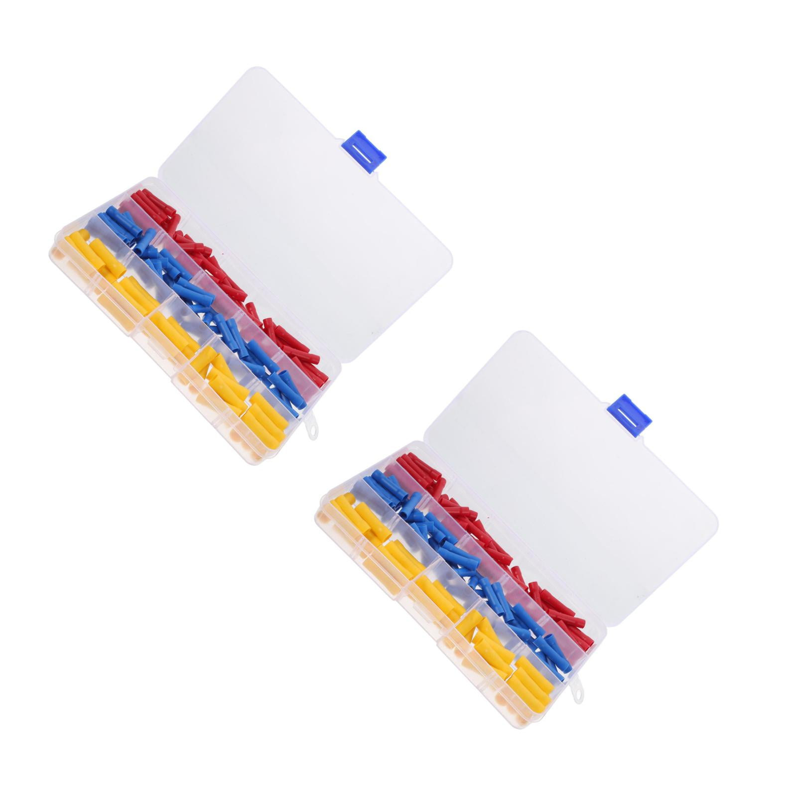 Worgeous 240 pcs Cable Crimps Closed End Crimp Connectors Wire ...