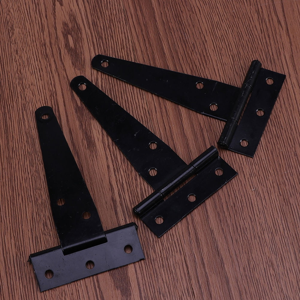 Worgeous 24PCS 4Inches Triangle Hinges Sturdy T Shaped Hinges Light ...