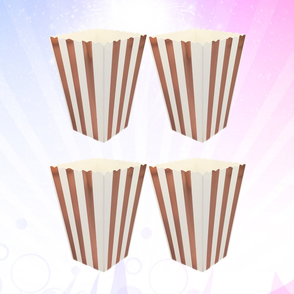 Worgeous 24pcs EcoFriendly Multi Paper Popcorn Boxes for Snacks and ...