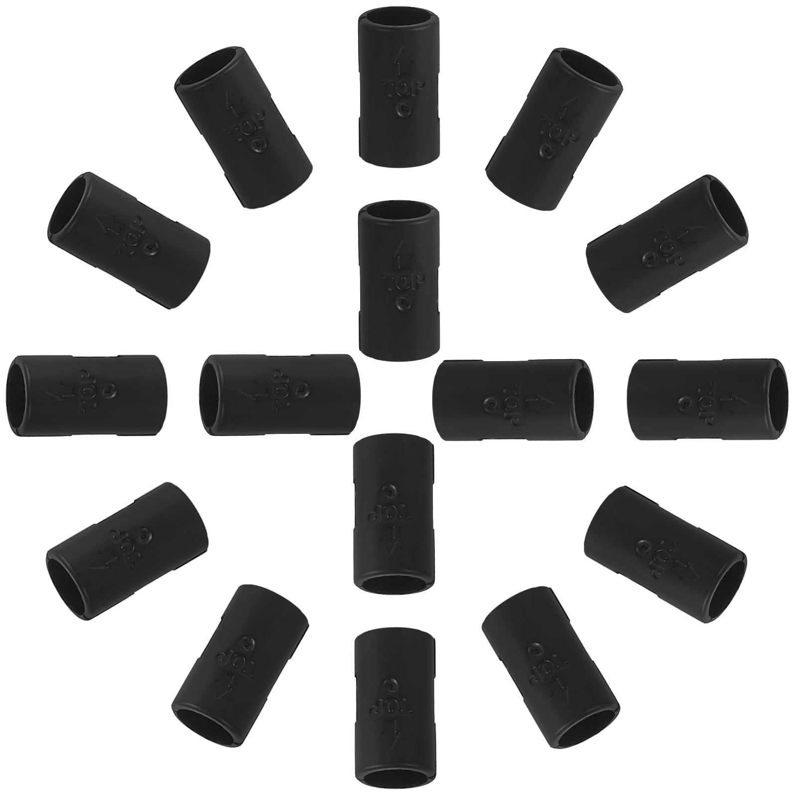 Worgeous 24pcs Wire Shelf Clips Shelving Sleeves Replacement Parts For ...