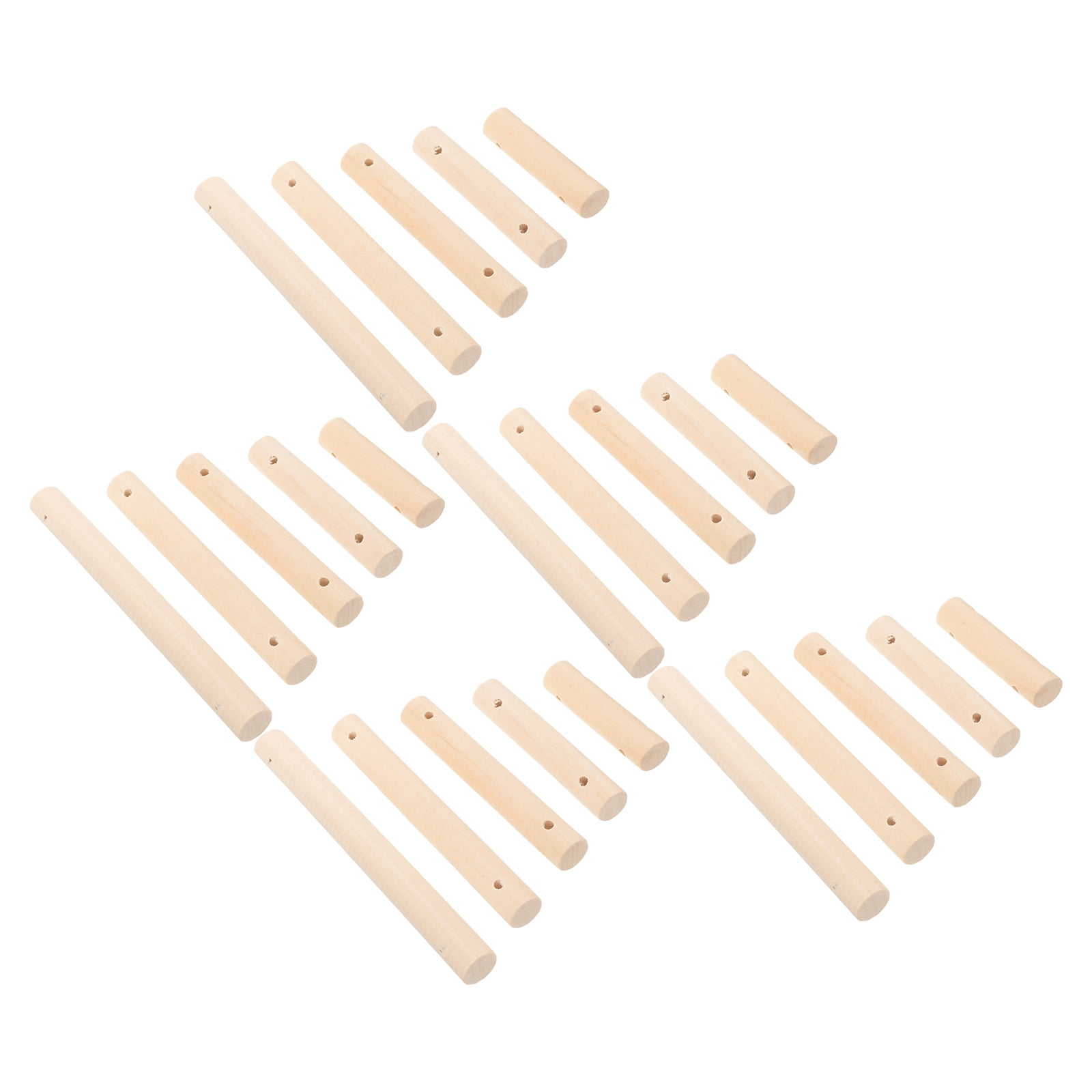 Worgeous 25 Pcs Poster Pool Skimmer Net Round Wood Stick Accessories ...