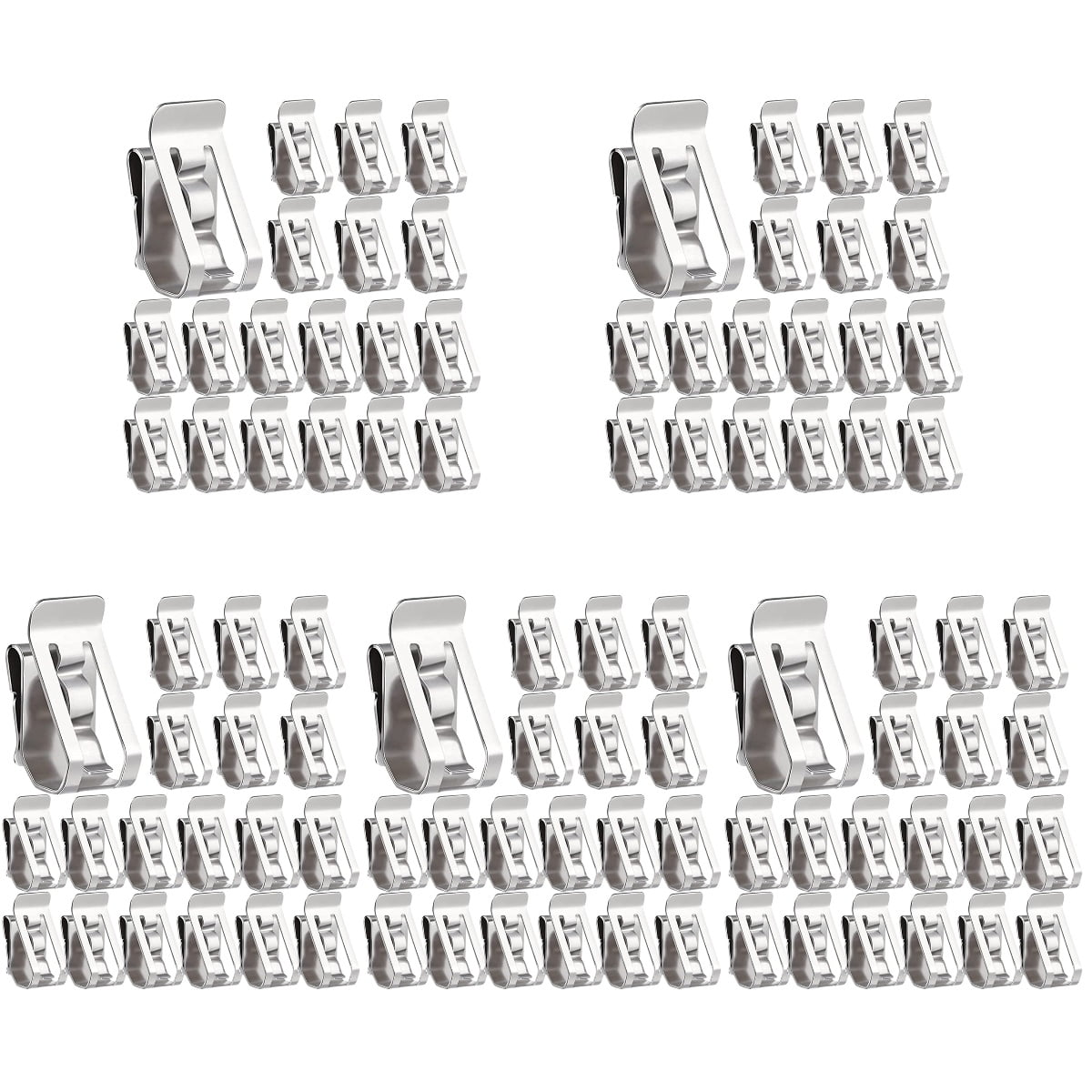 Worgeous 250 pcs Solar Panel Cable Clips Wire Clamps Anti-rust ...