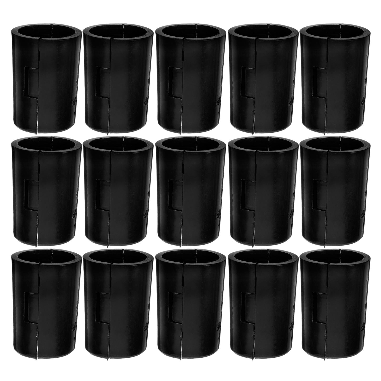 Worgeous 25pcs Black Wire Shelf Clips Double Groove Design for Enhanced ...