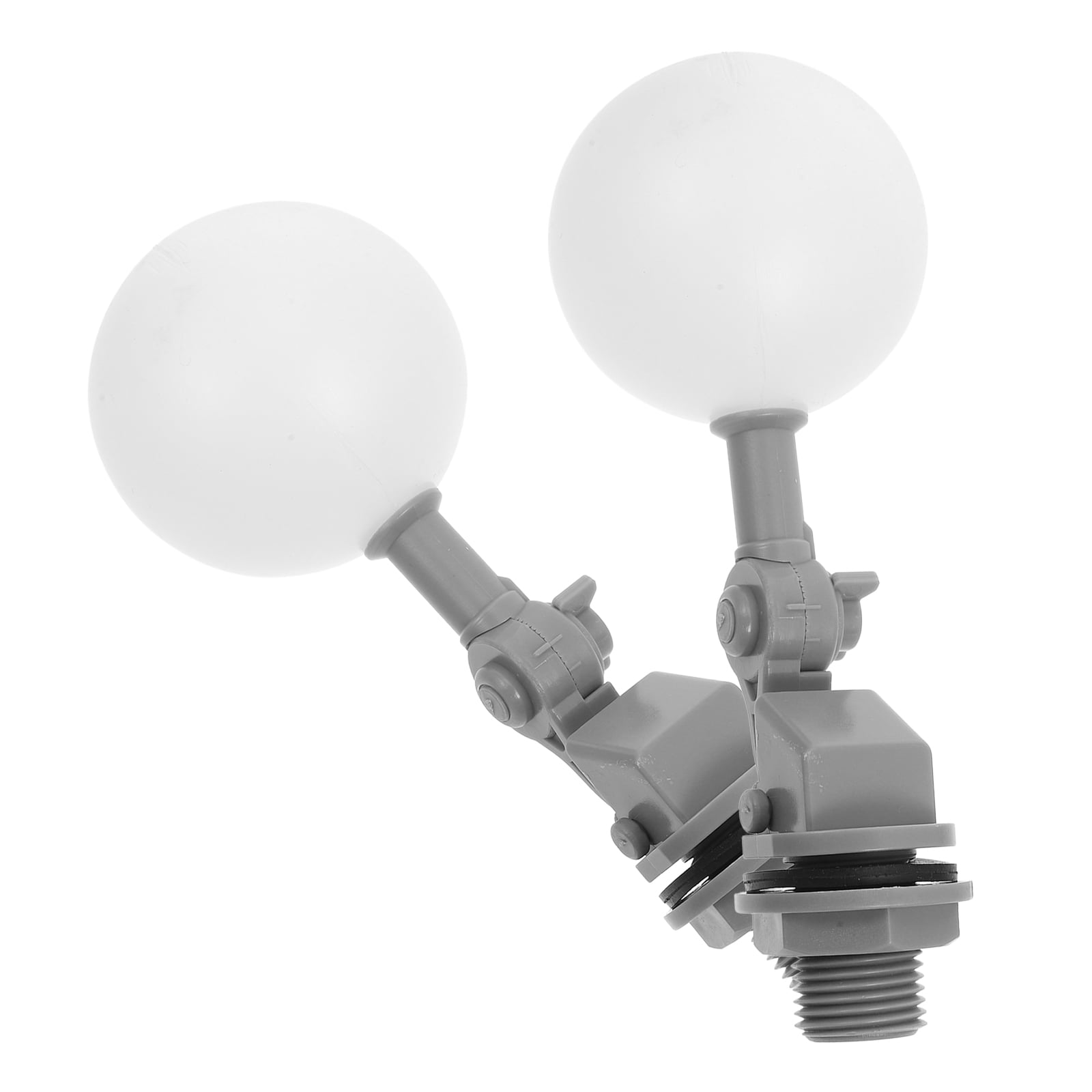 Worgeous 2PCS Adjustable Flow Float Valve Plastic Water Float Valve 1/2 ...