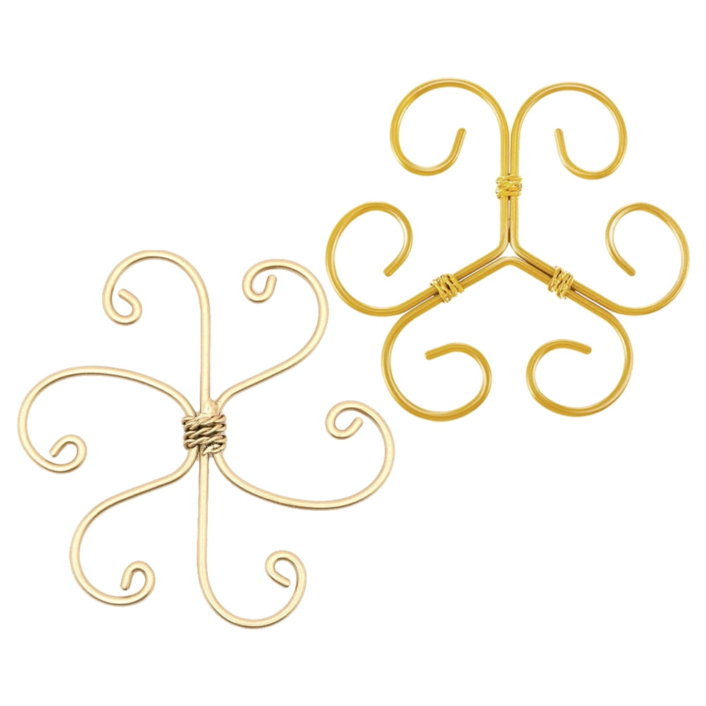 Worgeous 2PCS Plant Stem Support Climbers Stem Sticks Holders Reusable ...