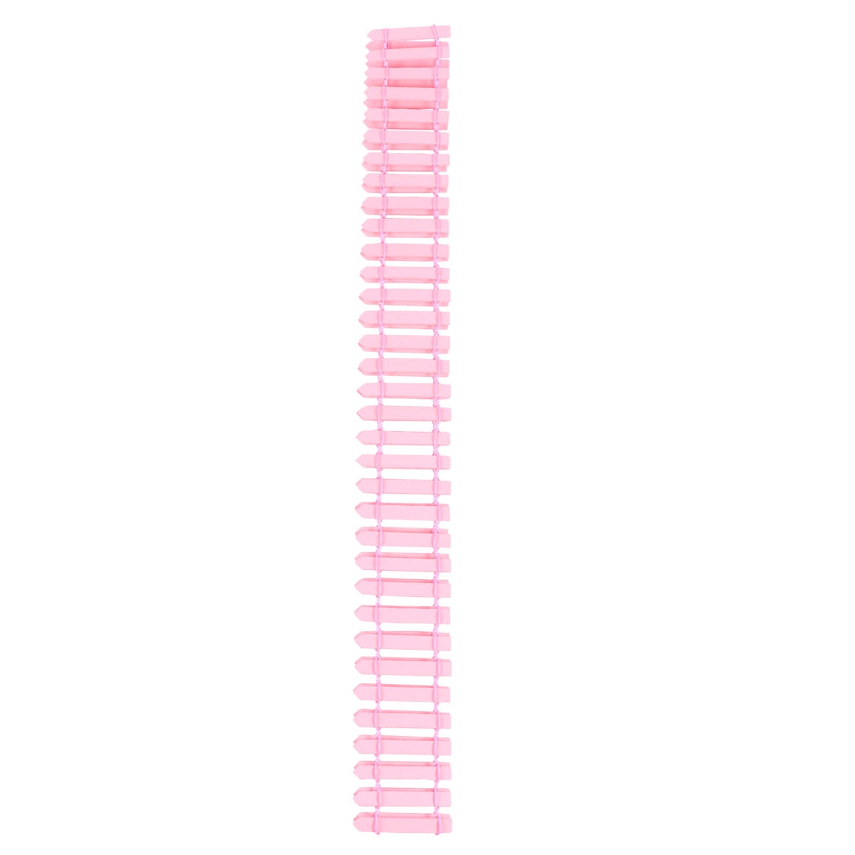 Handmade Mini Log Fences for Bonsai and Doll House Decor 2Pcs Pink ...